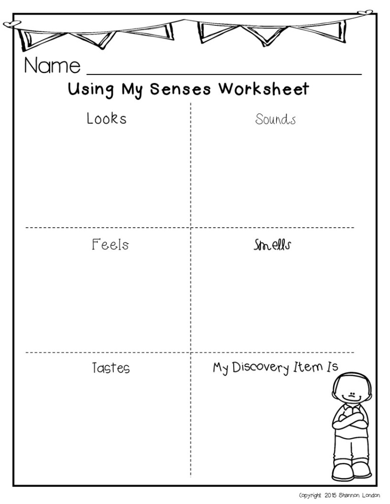 Senses Worksheets – The Super Teacher