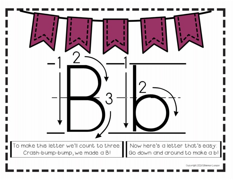 Print Handwriting Posters, Flashcards, and Mnemonics