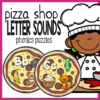 Free and Easy Letter Sounds Pizza Printables